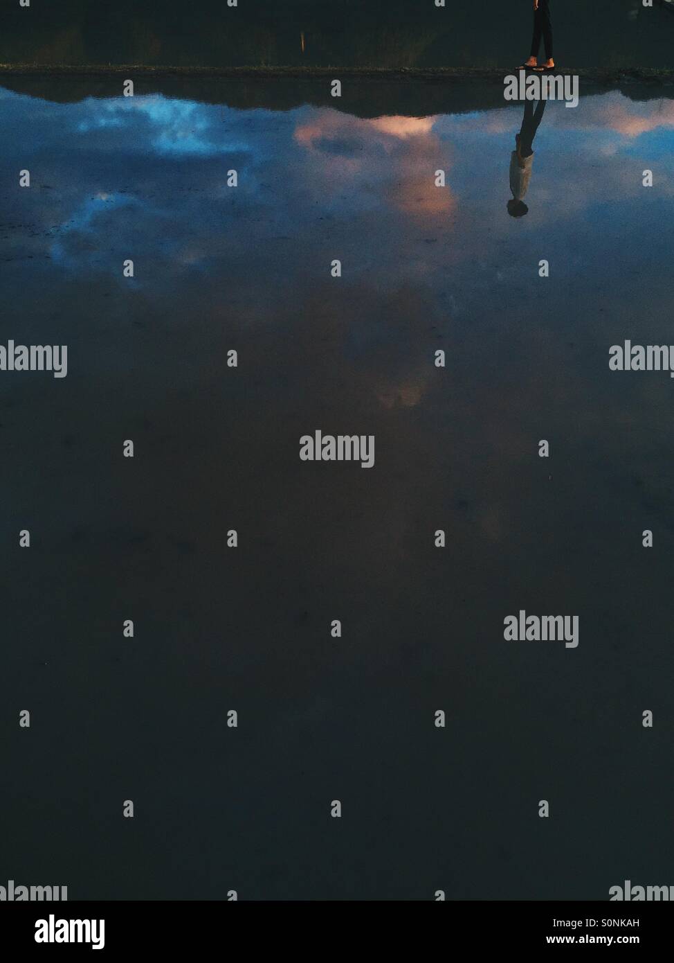 Reflection girl hi-res stock photography and images - Alamy