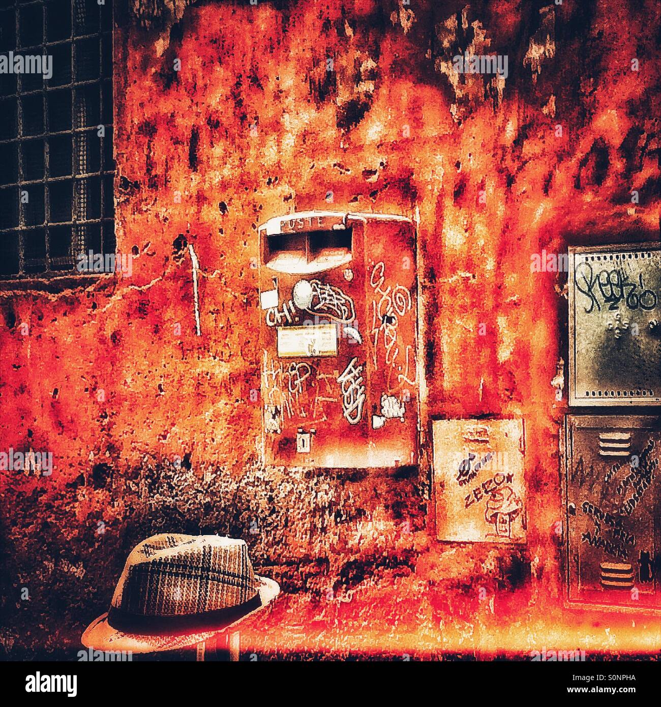 Resting hat 2 Stock Photo - Alamy