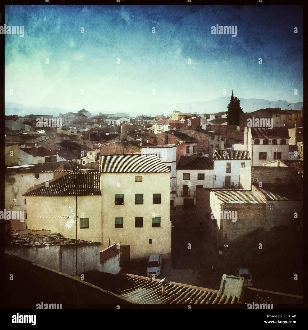 The traditional town of Mora d'Ebre, Catalonia, Spain Stock Photo - Alamy