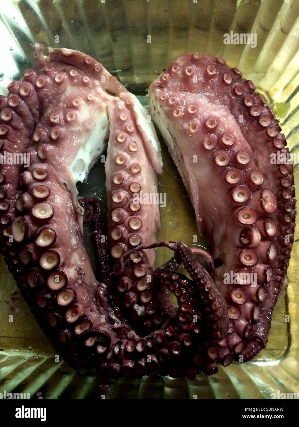 Boiled octopus hi-res stock photography and images - Alamy
