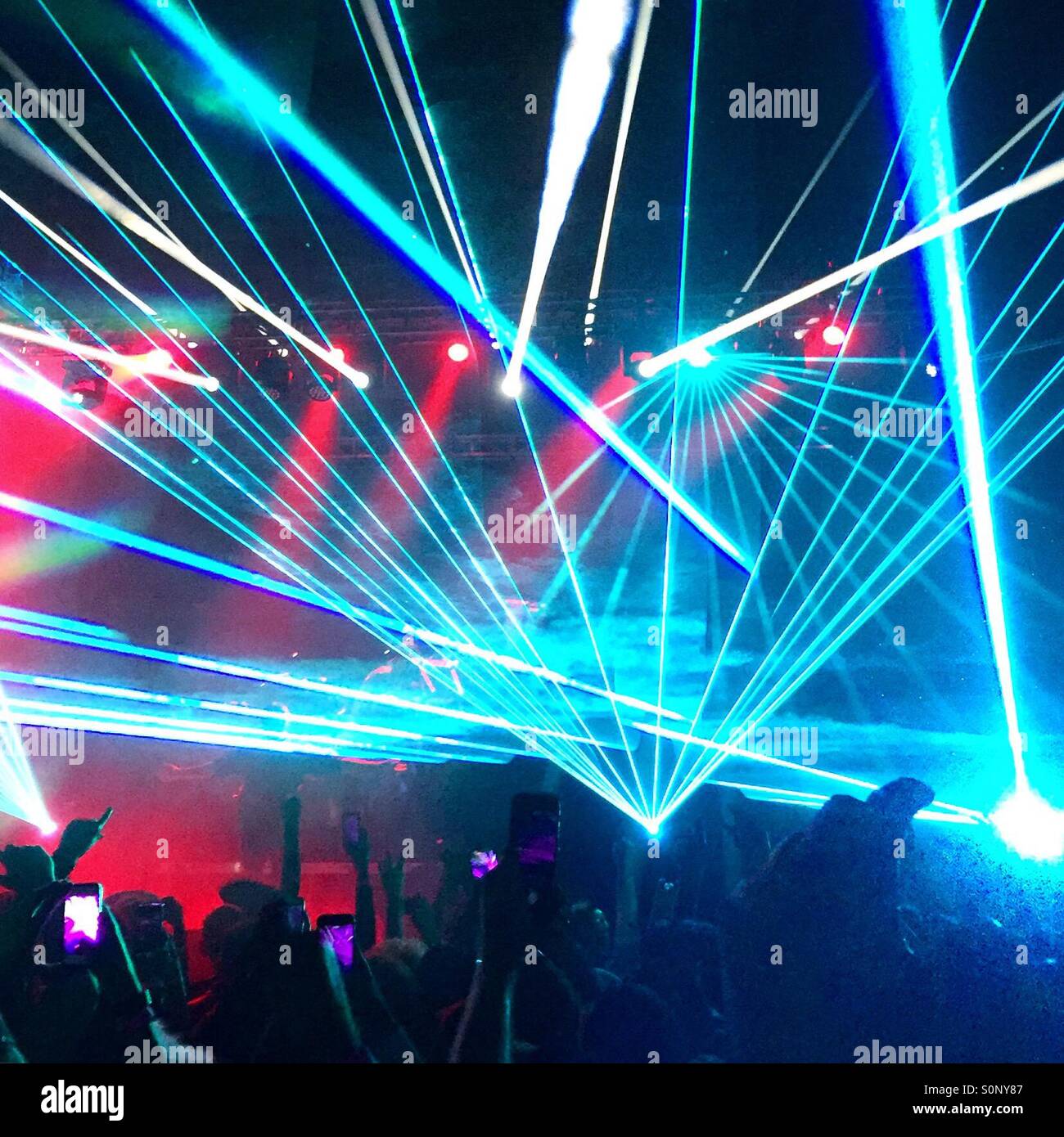 Colorful laser hi-res stock photography and images - Alamy