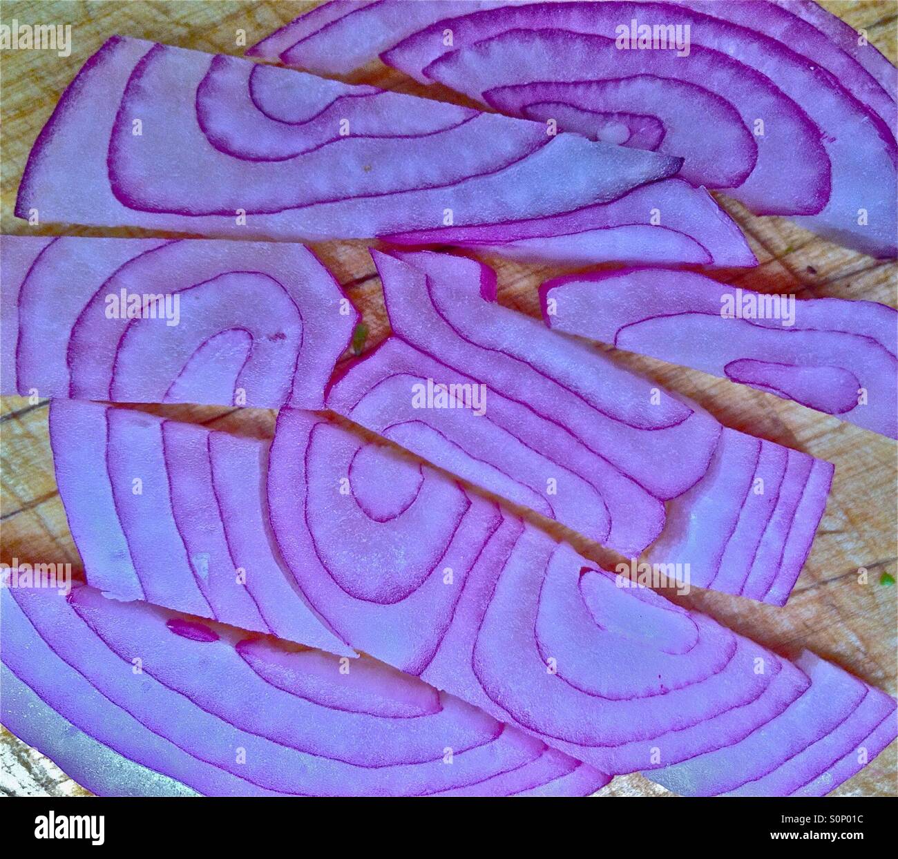 Cubist Onion Cubes Stock Photo - Alamy