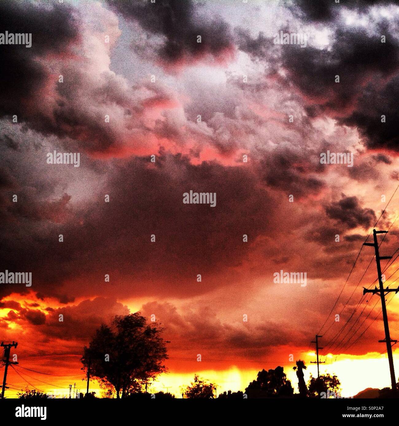 Heavy skys hi-res stock photography and images - Alamy