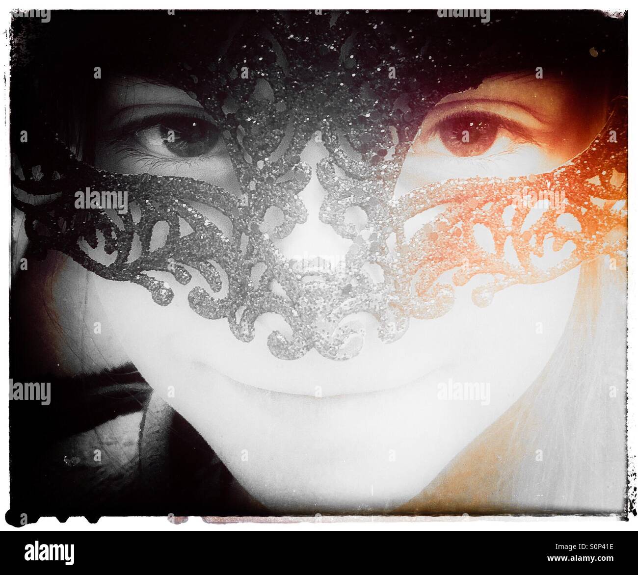 Masked eyes hi-res stock photography and images - Alamy