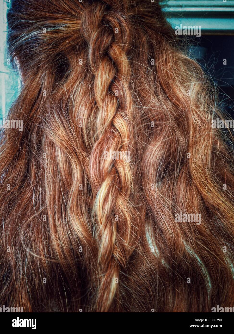 Platted hair hi-res stock photography and images - Alamy