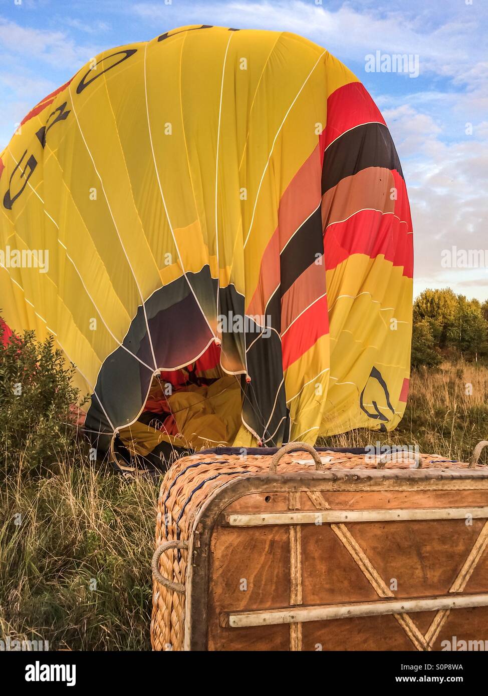 Balloon Landed High Resolution Stock Photography and Images - Alamy