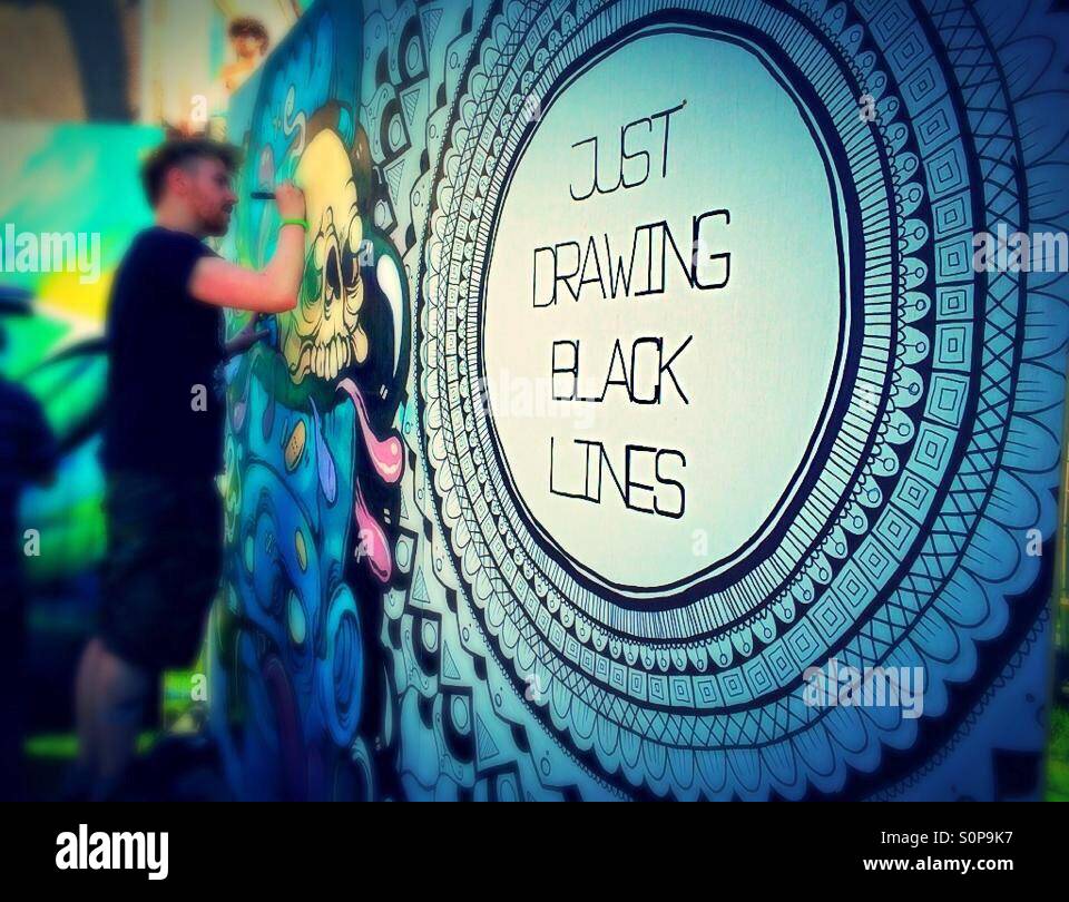 Bristol graffiti festival hi-res stock photography and images - Alamy