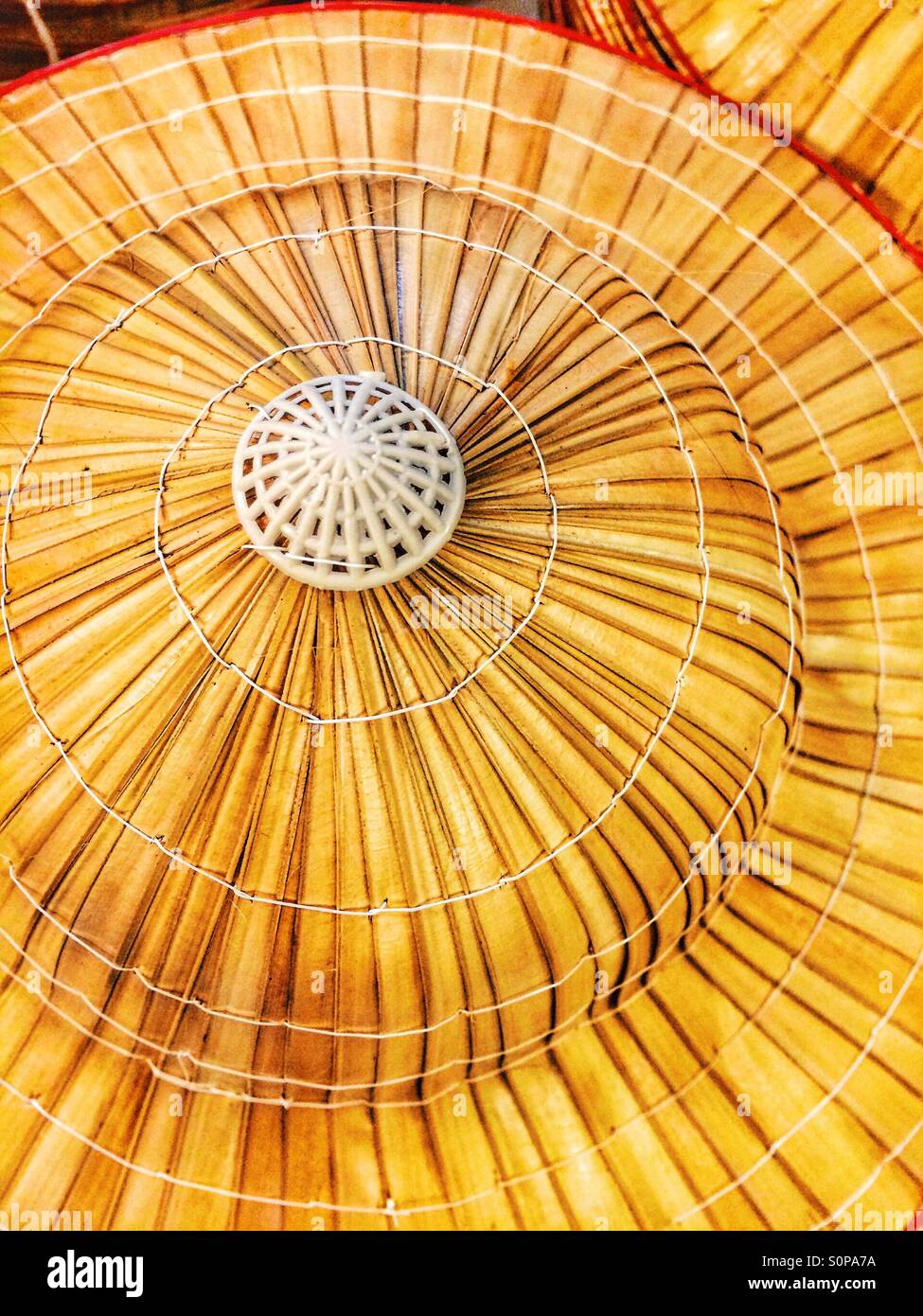 Asian straw hat Stock Photo - Alamy