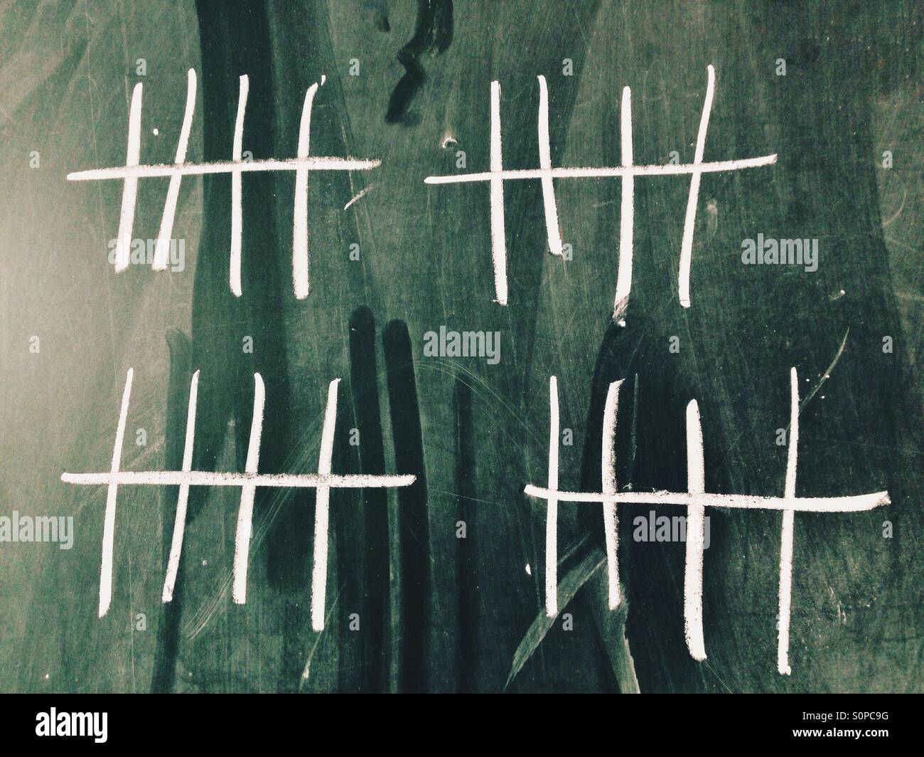 Tally Marks High Resolution Stock Photography and Images - Alamy