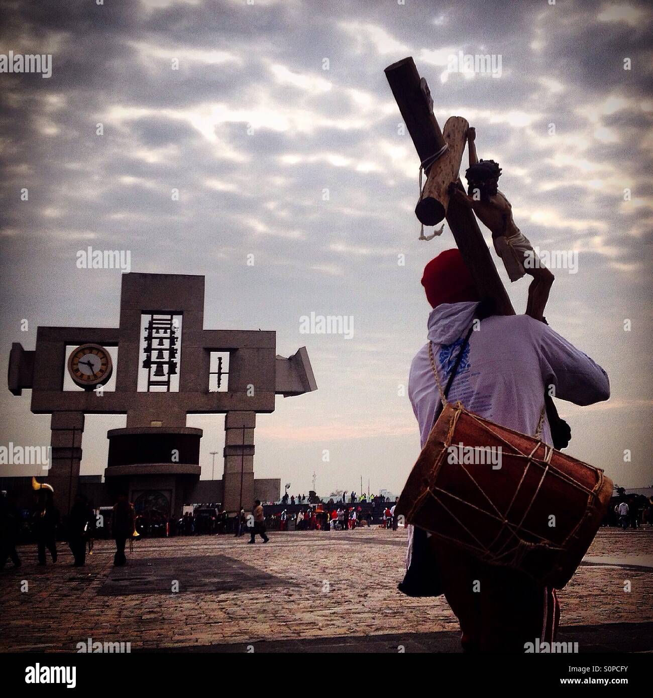 Silueta de jesucristo hi-res stock photography and images - Alamy