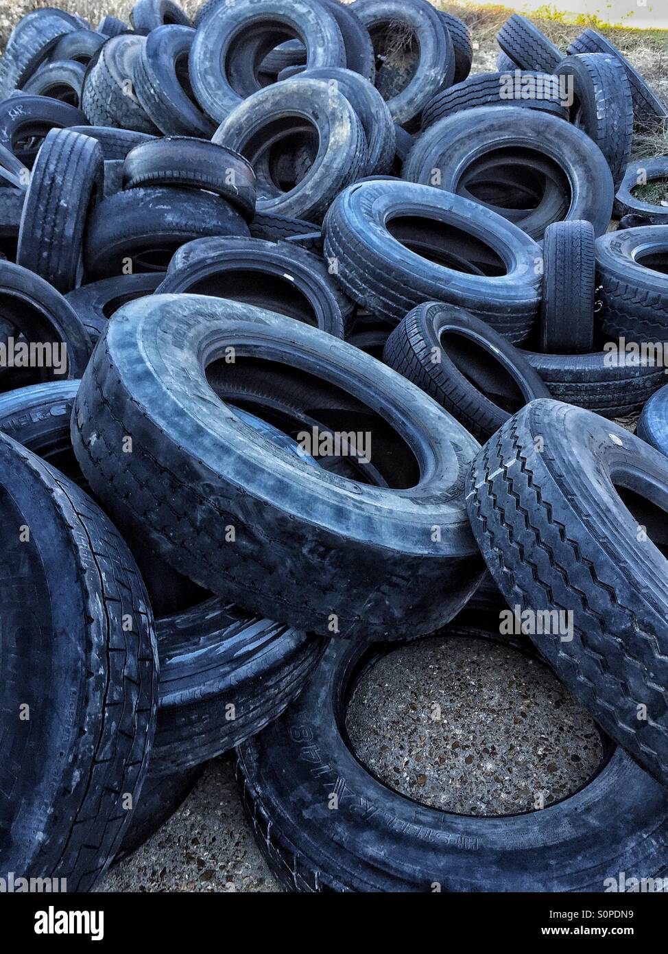 Lots of tires hi-res stock photography and images - Alamy