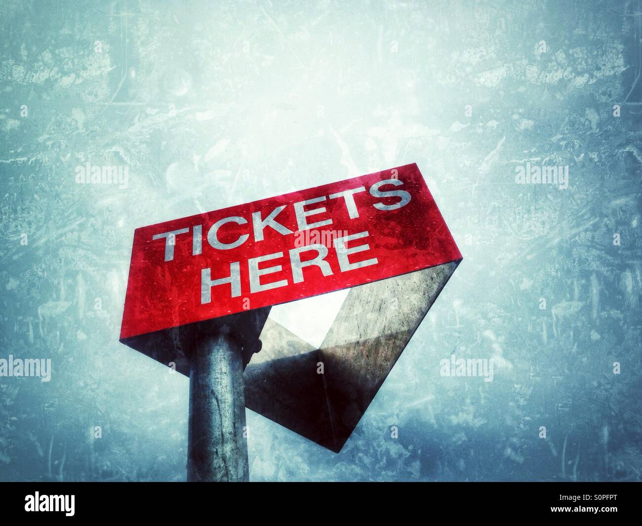 Tickets sign on a parking lot Stock Photo - Alamy