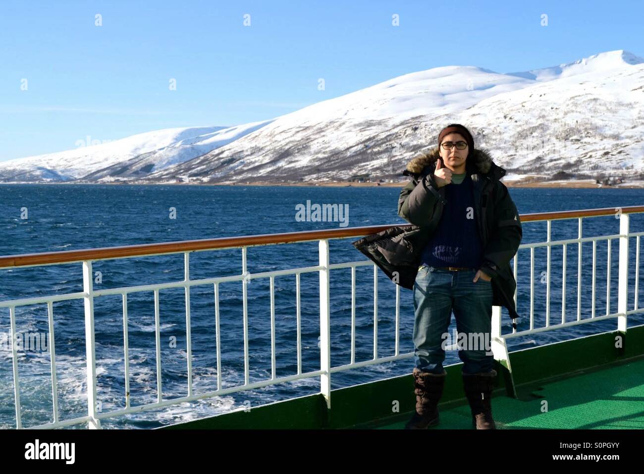 Out at sea Stock Photo - Alamy