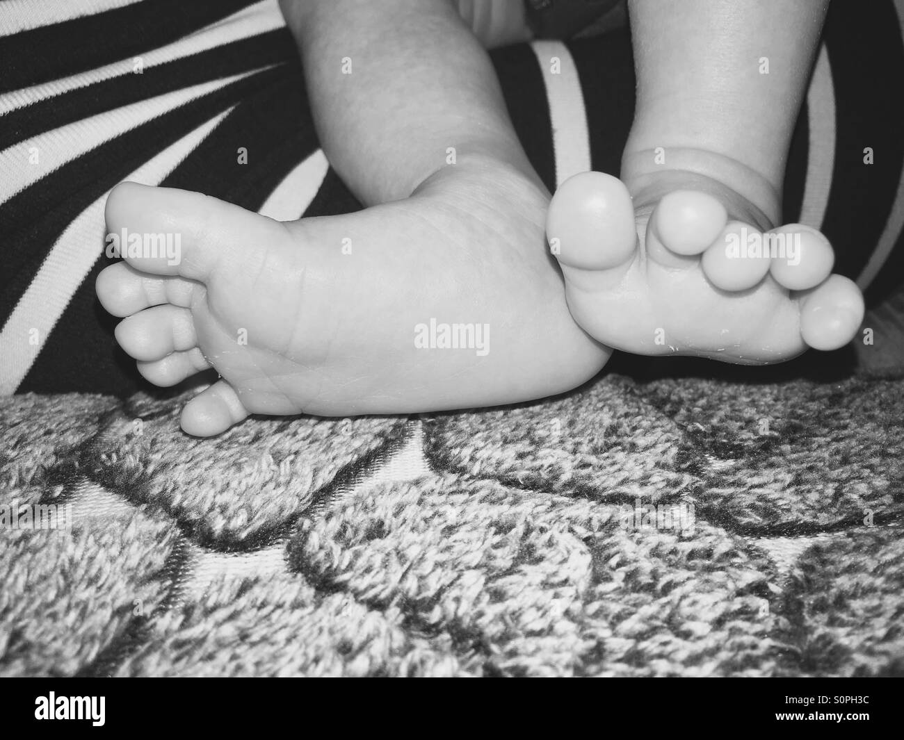 Baby feet beautiful hi-res stock photography and images - Alamy