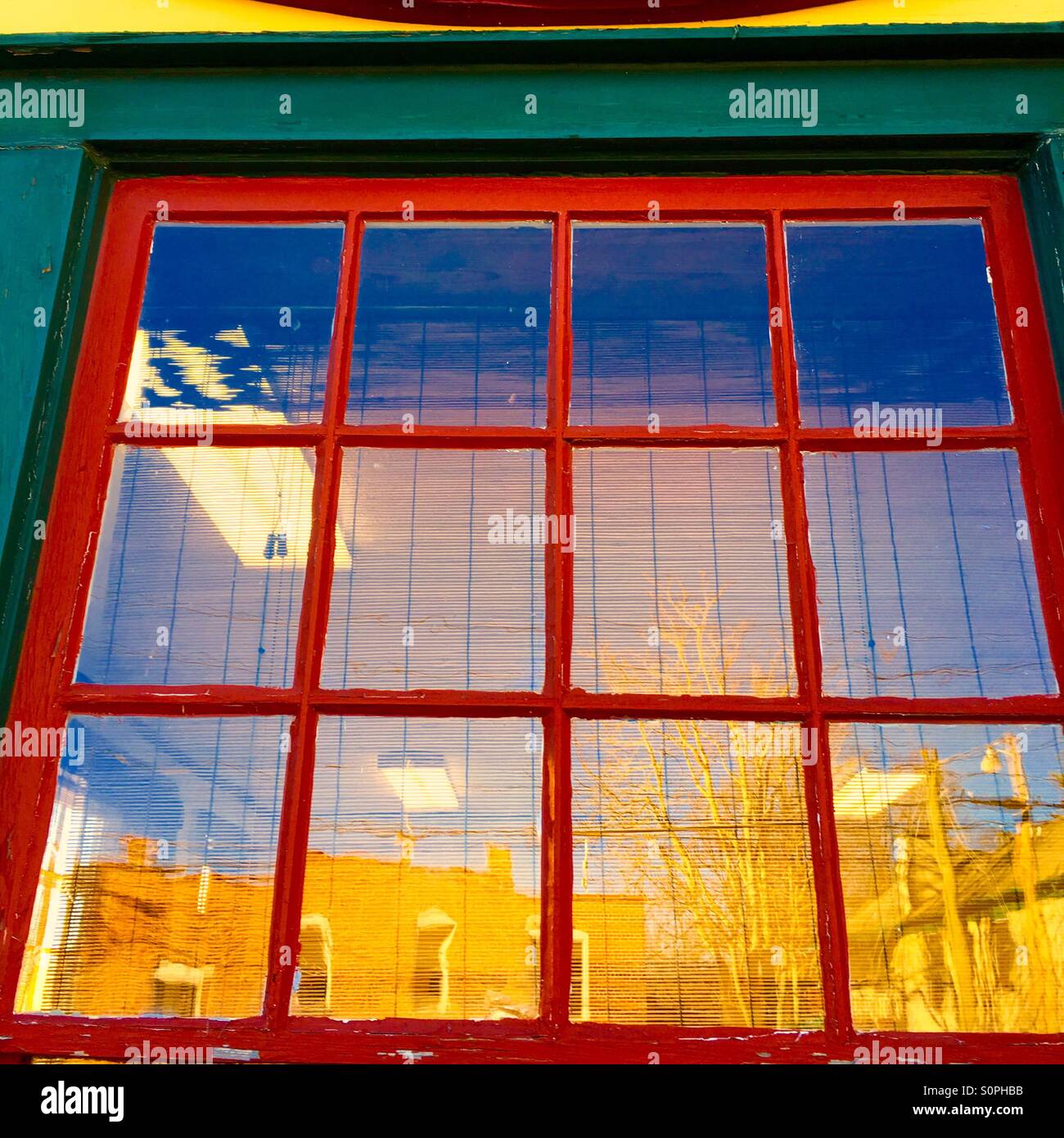 Colorful window panes hi-res stock photography and images - Alamy