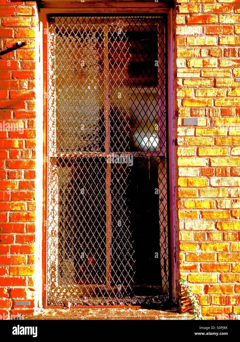 In brick wall hi-res stock photography and images - Alamy
