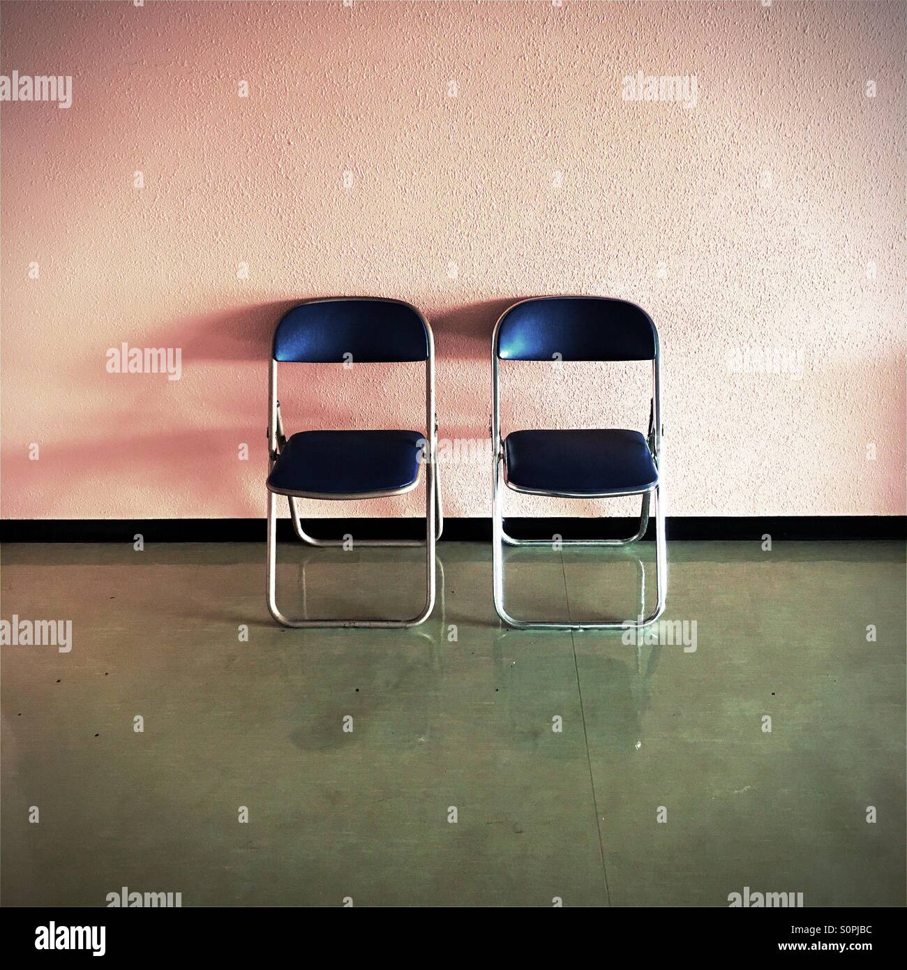 Two lonely chairs Stock Photo - Alamy