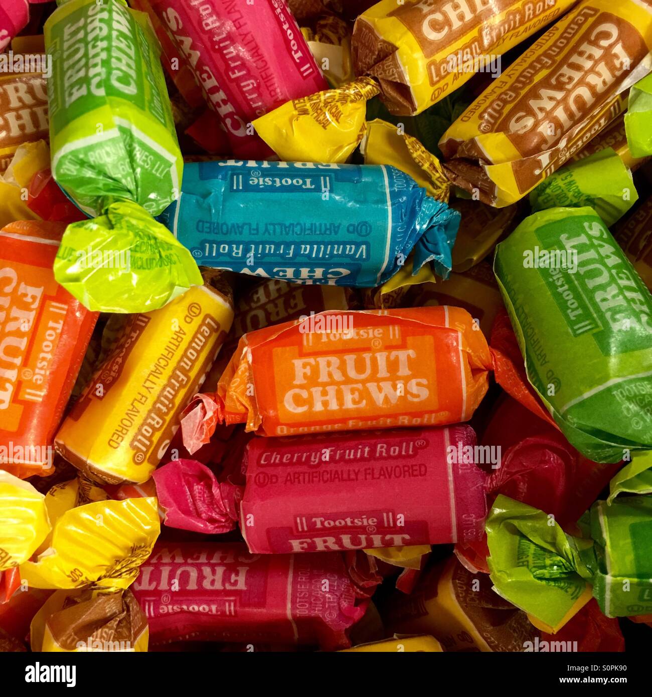 Fruit chews hi-res stock photography and images - Alamy