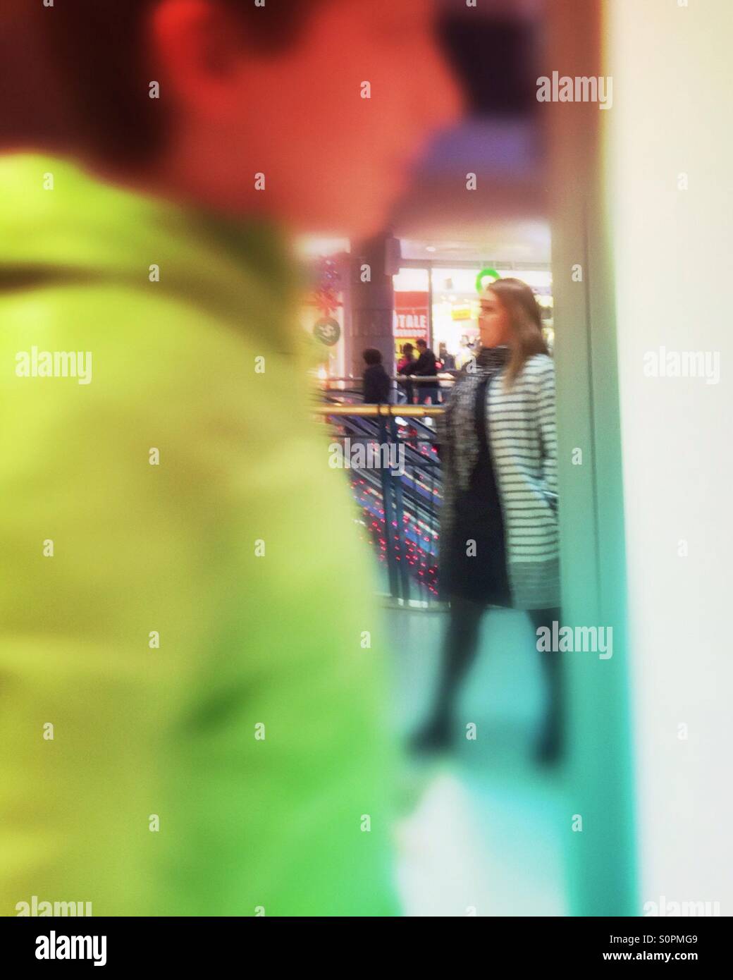 Person passing motion blur hi-res stock photography and images - Alamy