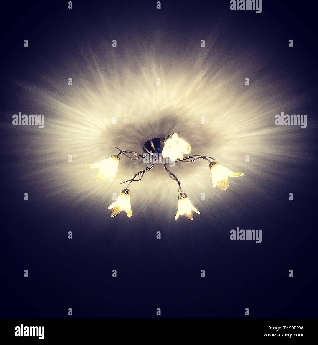 Lighting with reflection Stock Photo - Alamy