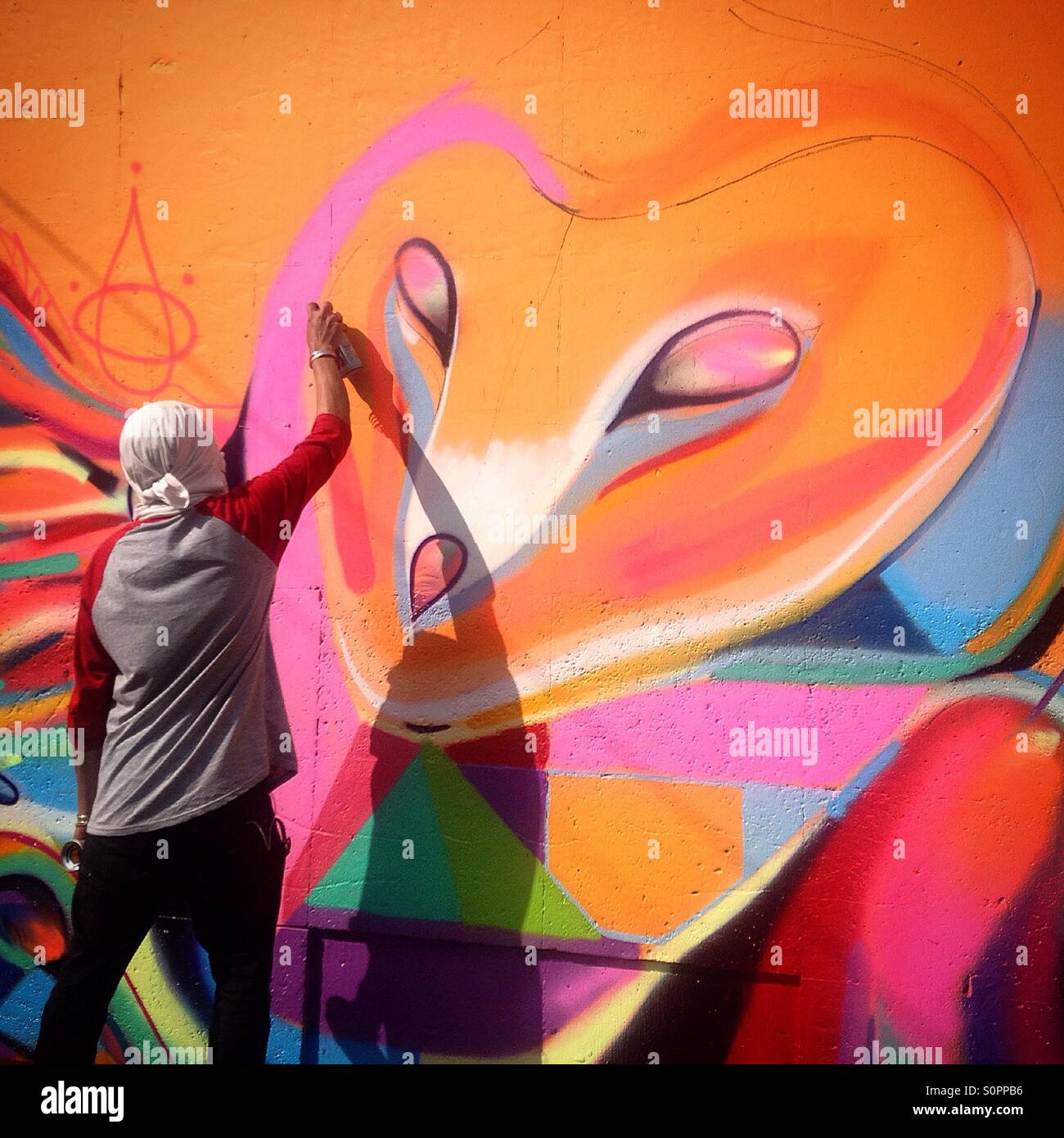Graffiti de zorro hi-res stock photography and images - Alamy