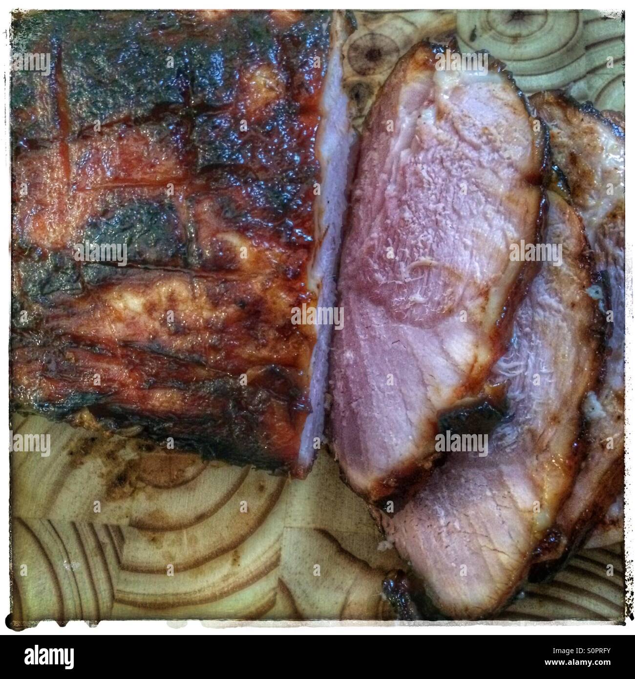 Roast gammon hi-res stock photography and images - Alamy