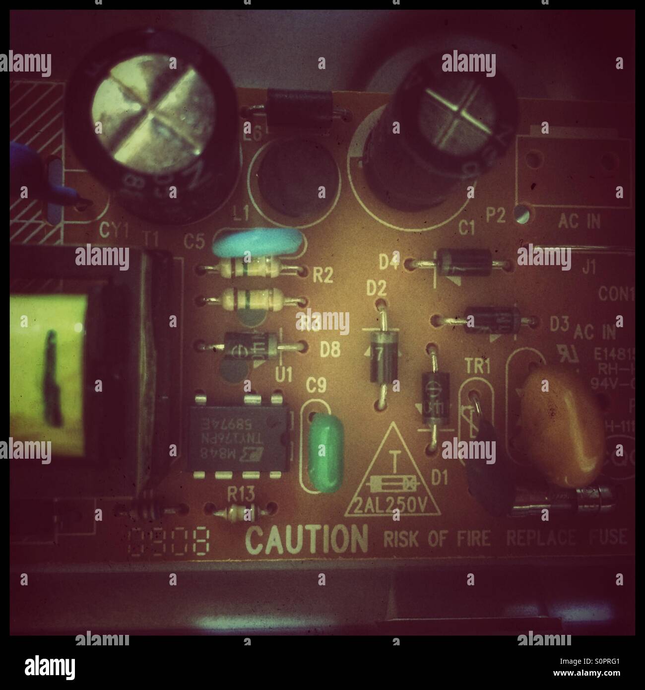 Inside of DVD player Stock Photo - Alamy