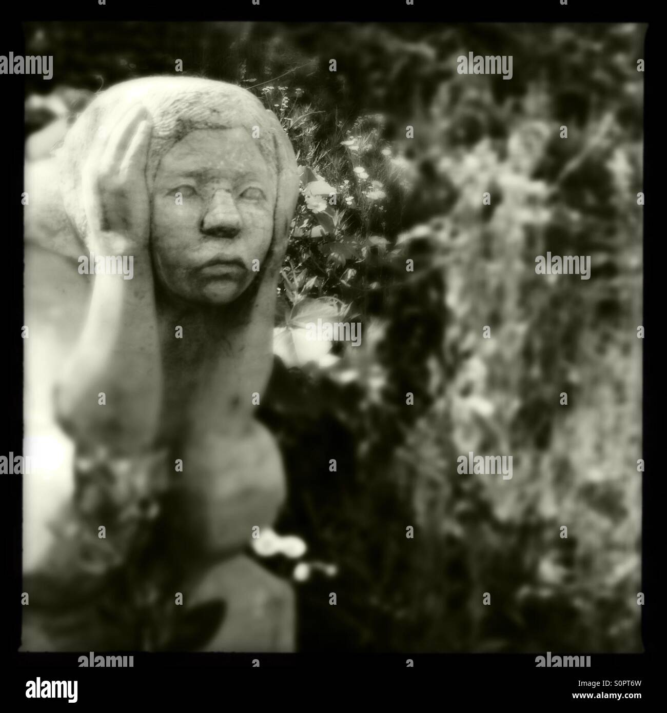 Melancholy sculpture hi-res stock photography and images - Alamy