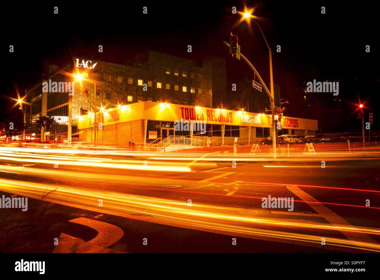Tower records sunset hi-res stock photography and images - Alamy