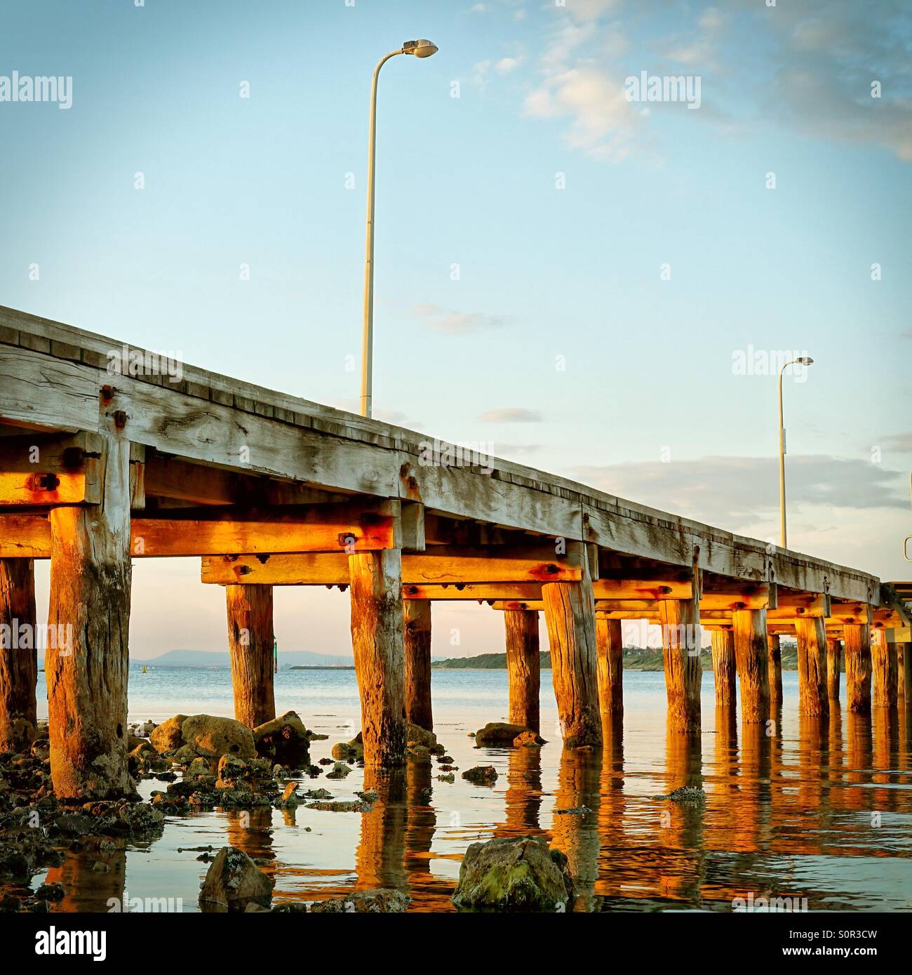 Lights jetty hi-res stock photography and images - Alamy