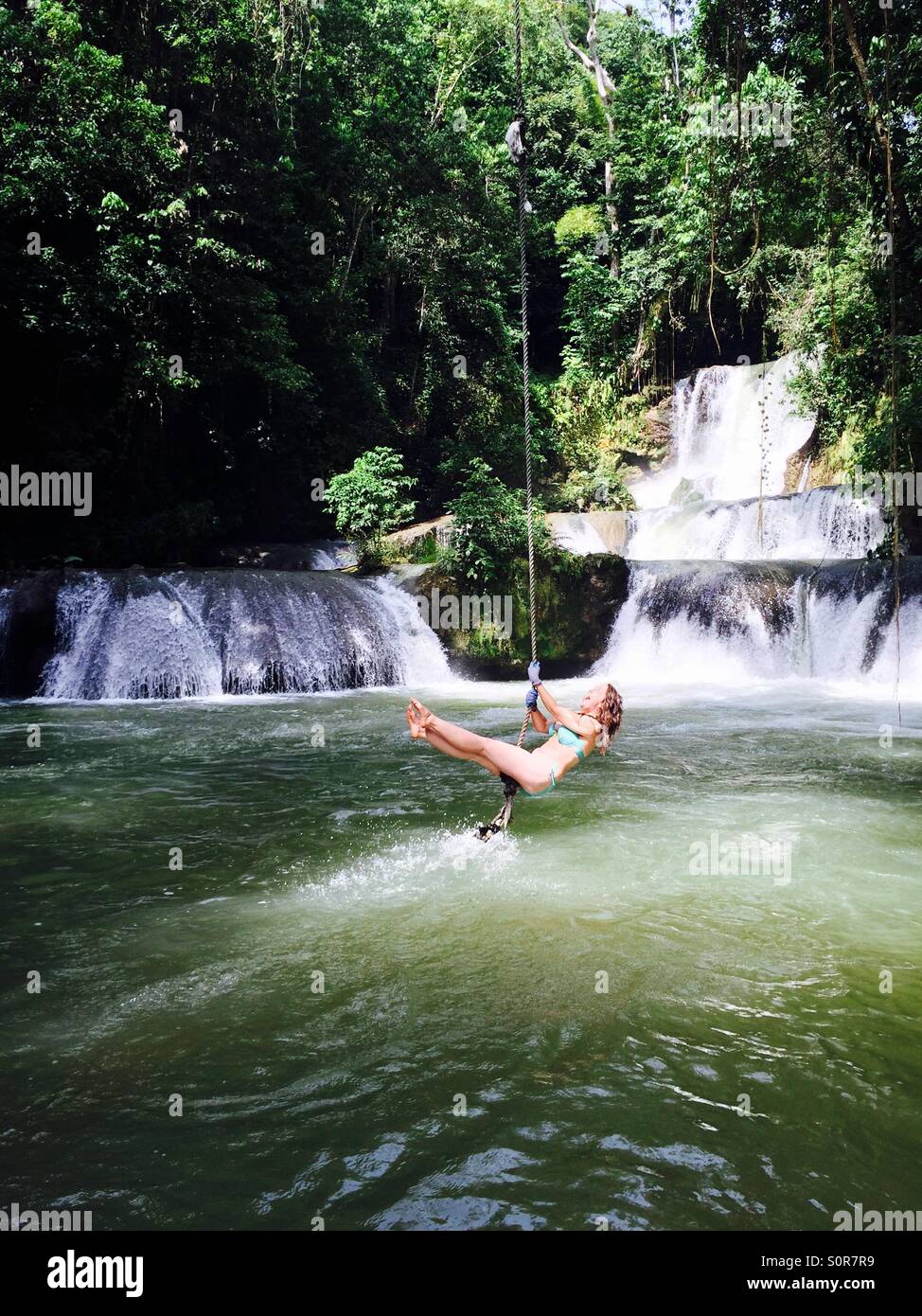 Waterfall swing hi-res stock photography and images - Alamy
