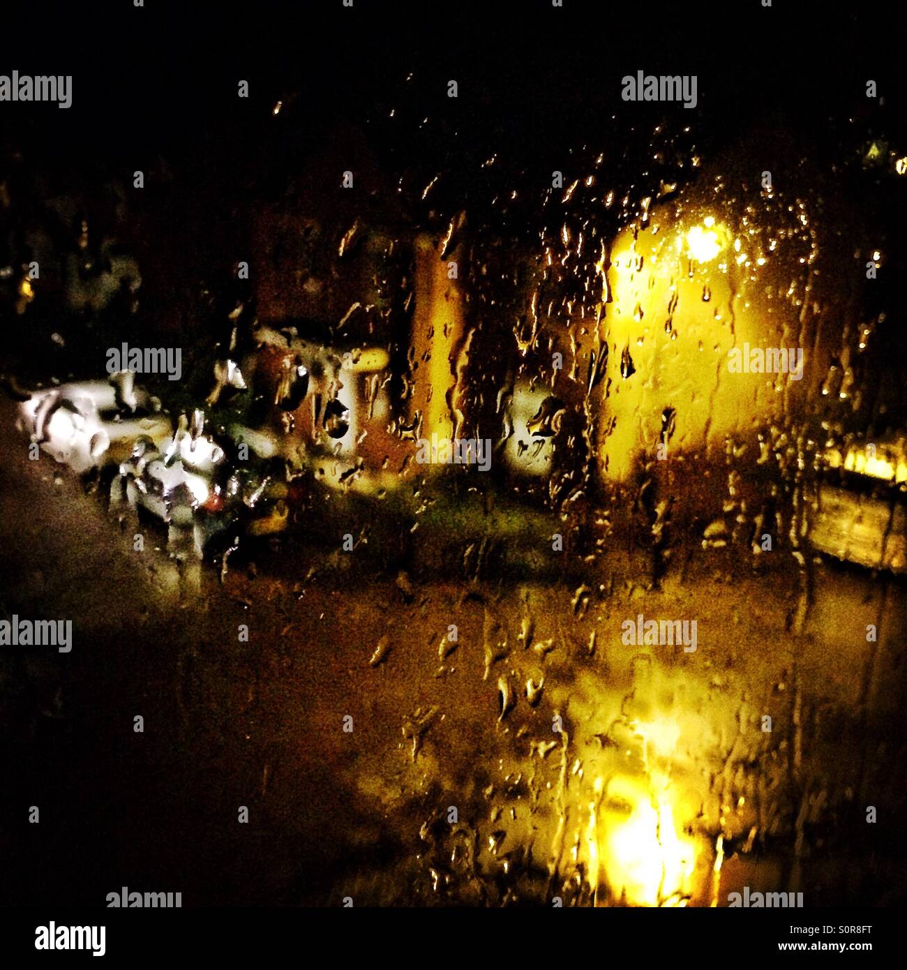 Dark and rainy night hi-res stock photography and images - Alamy