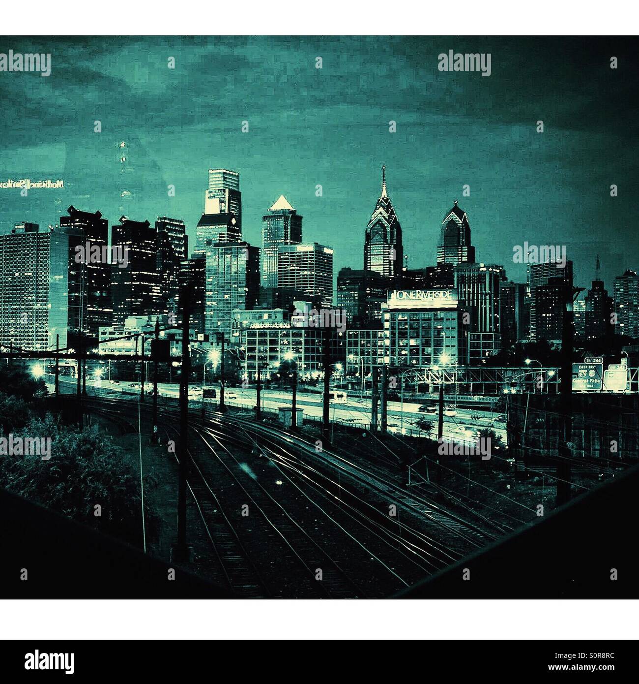 Philadelphia railroad tracks hi-res stock photography and images - Alamy