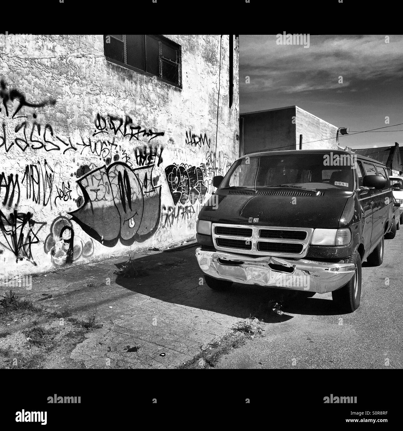 Graffiti urban street art Black and White Stock Photos & Images - Alamy