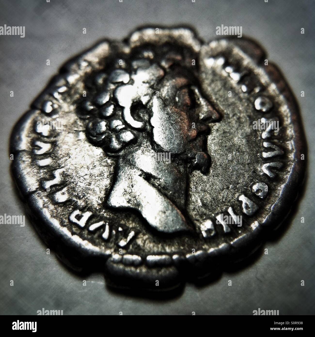 Marcus aurelius coin hi-res stock photography and images - Alamy