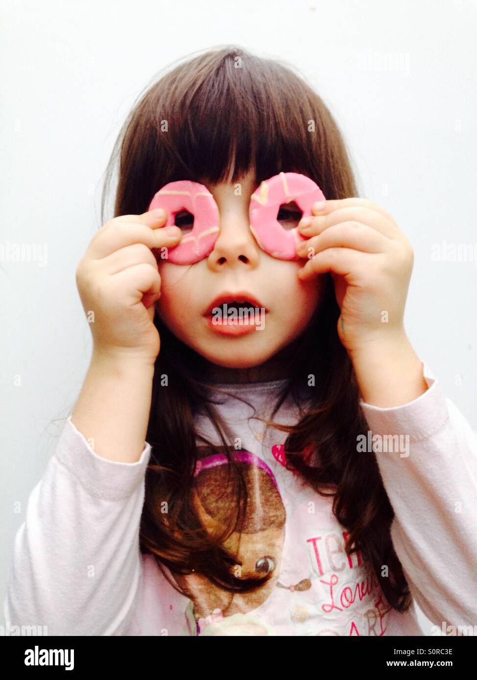 3 year old girl funny face hi-res stock photography and images - Alamy
