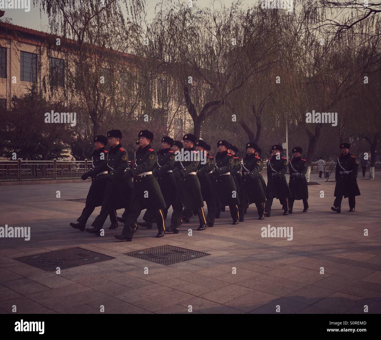 Chinese Army Marching High Resolution Stock Photography and Images - Alamy