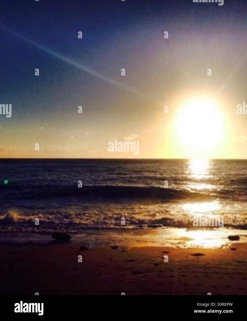 The last sunset Stock Photo - Alamy
