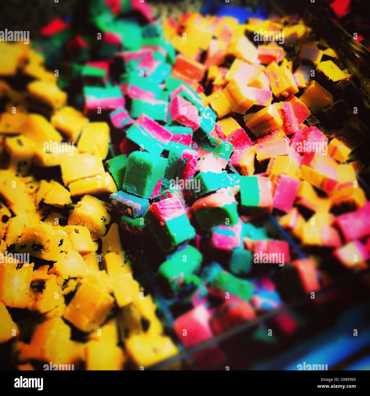 Fudge market stall hi-res stock photography and images - Alamy
