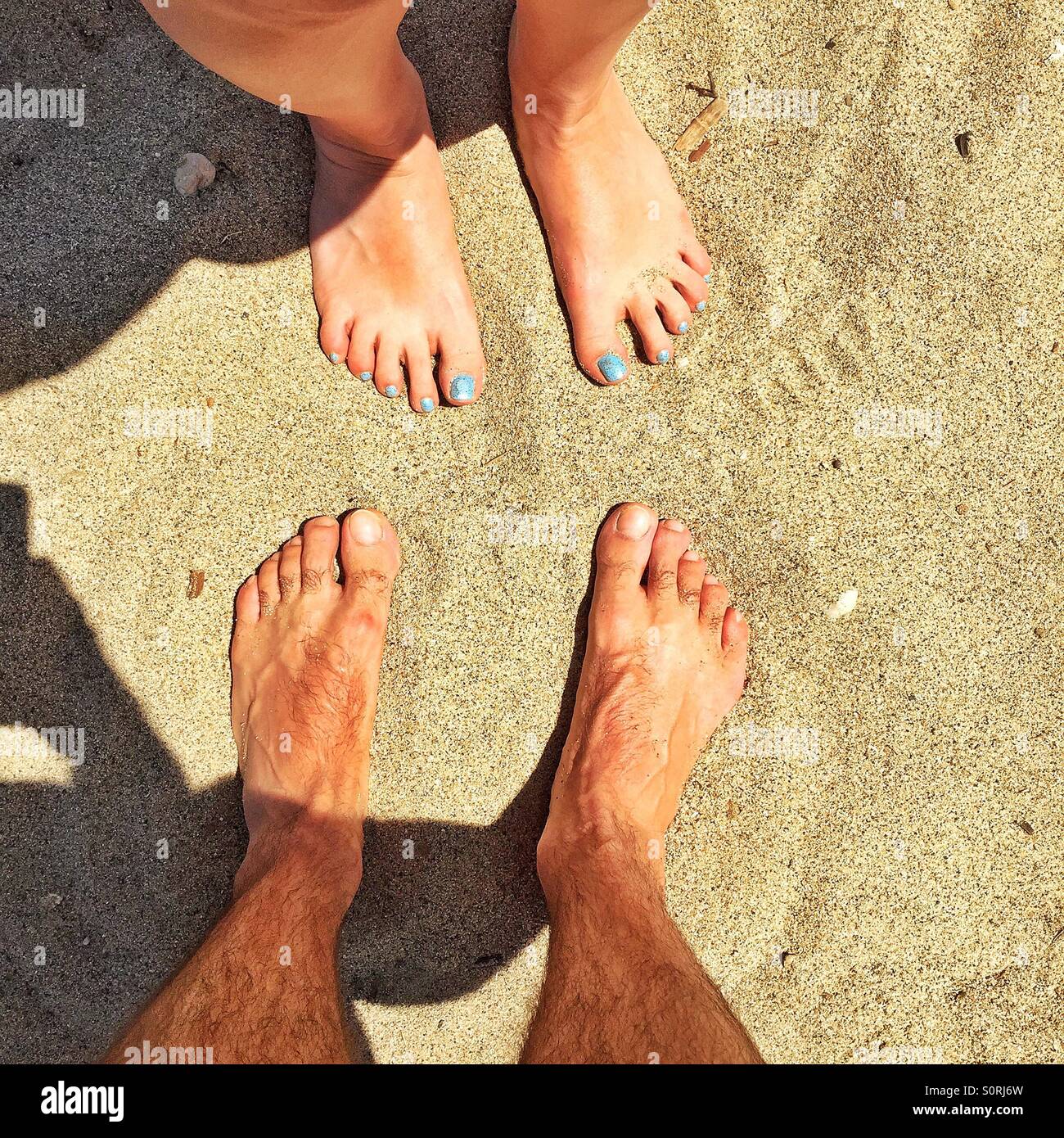 Foot above hi-res stock photography and images - Alamy
