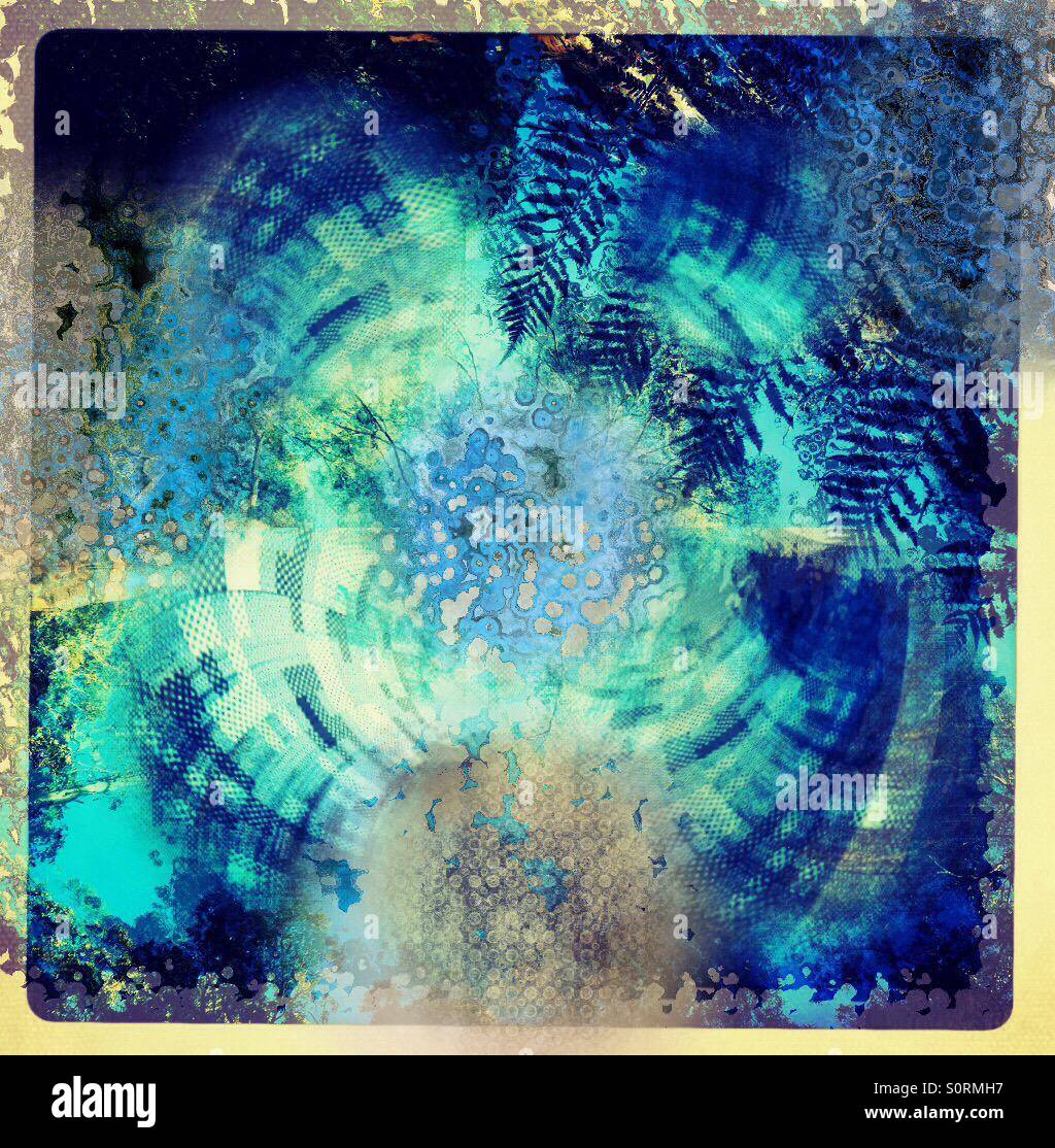 Abstract, blue, digital, background texture pattern Stock Photo - Alamy