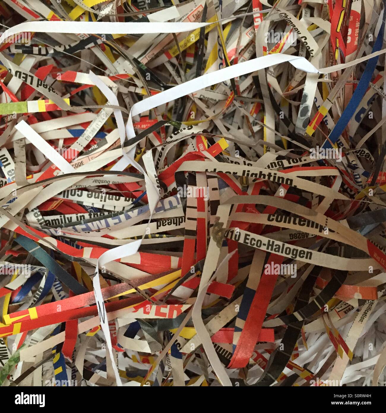 Paper shredder shredded paper hi-res stock photography and images - Alamy