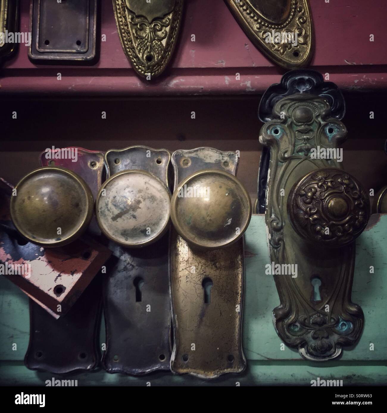 Vintage hardware hi-res stock photography and images - Alamy