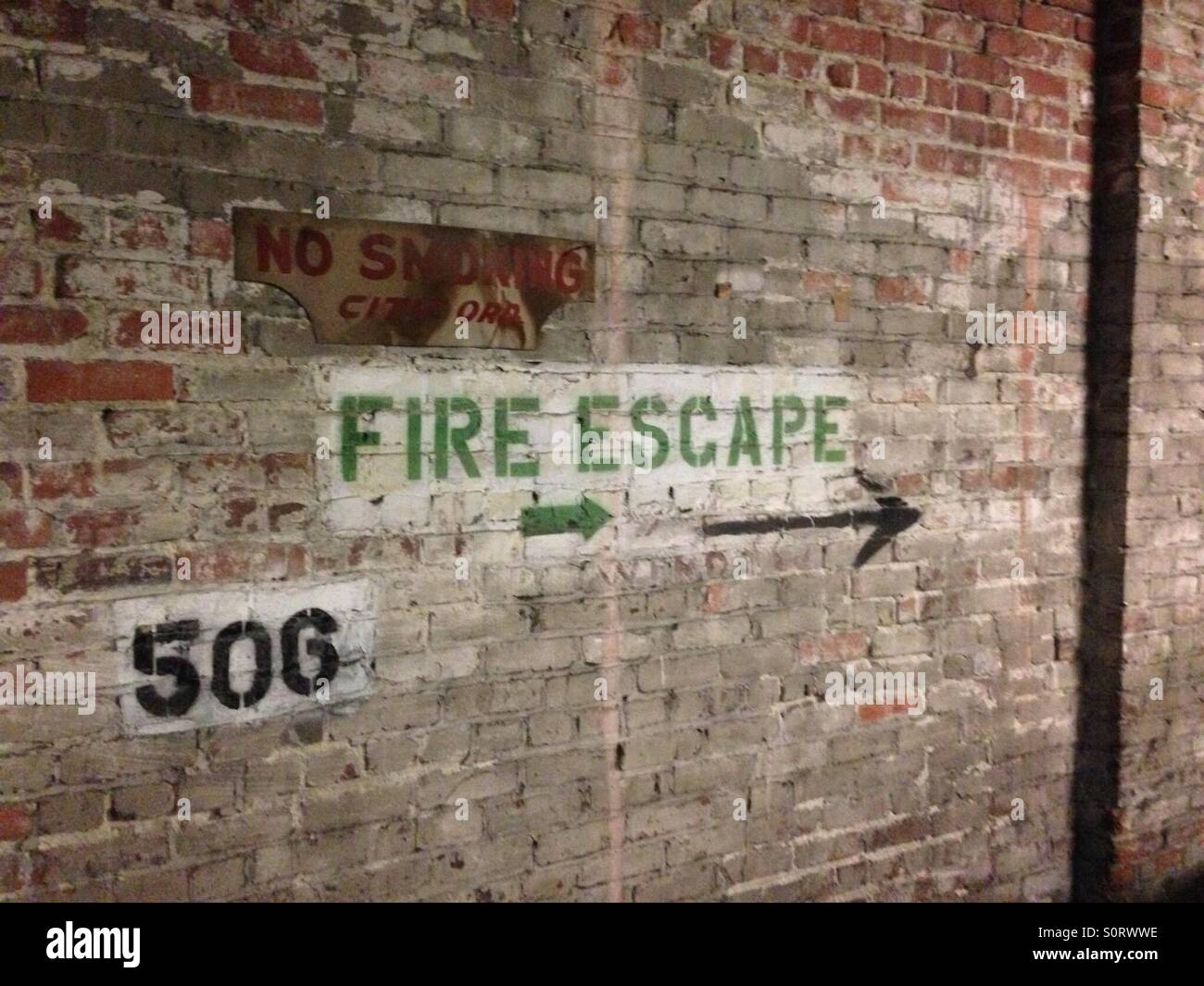 Old Seattle Garage Stock Photo - Alamy