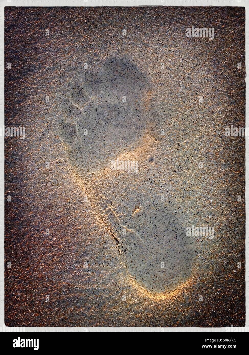 Coastal footprint hi-res stock photography and images - Alamy