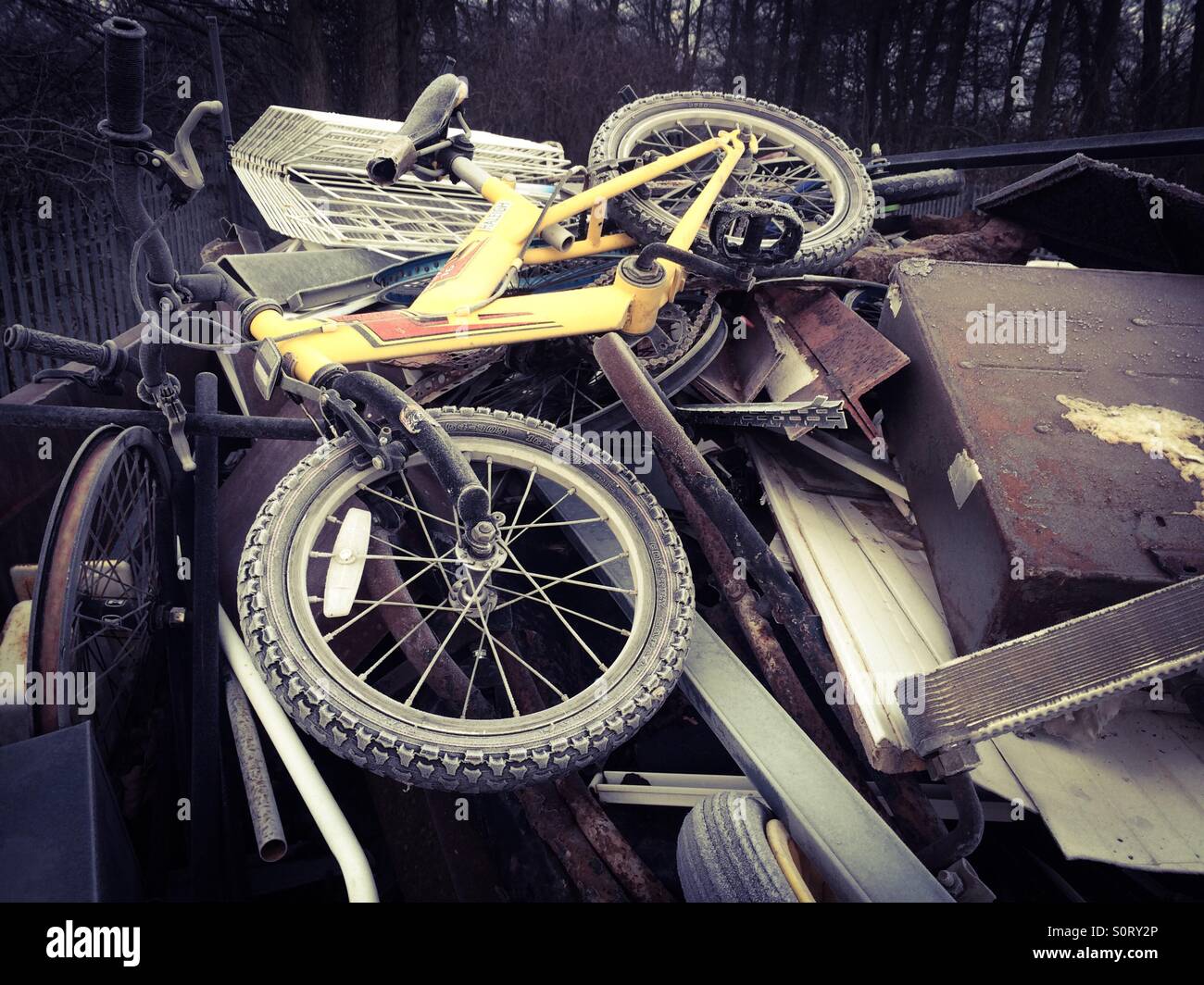 Recycle bicycle hi-res stock photography and images - Alamy