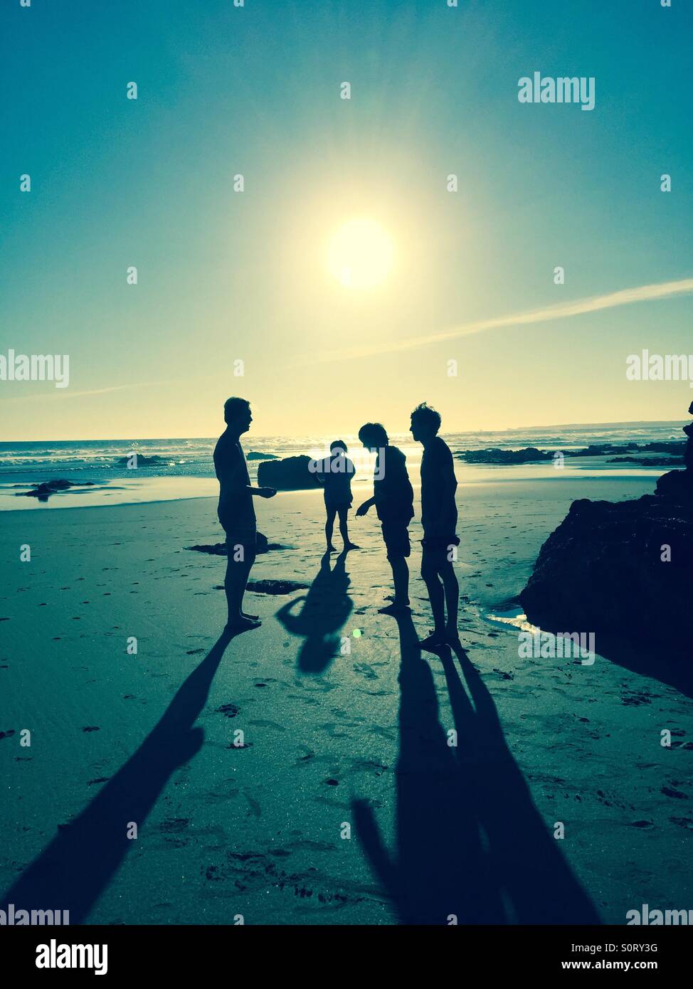 Sunset games hi-res stock photography and images - Alamy