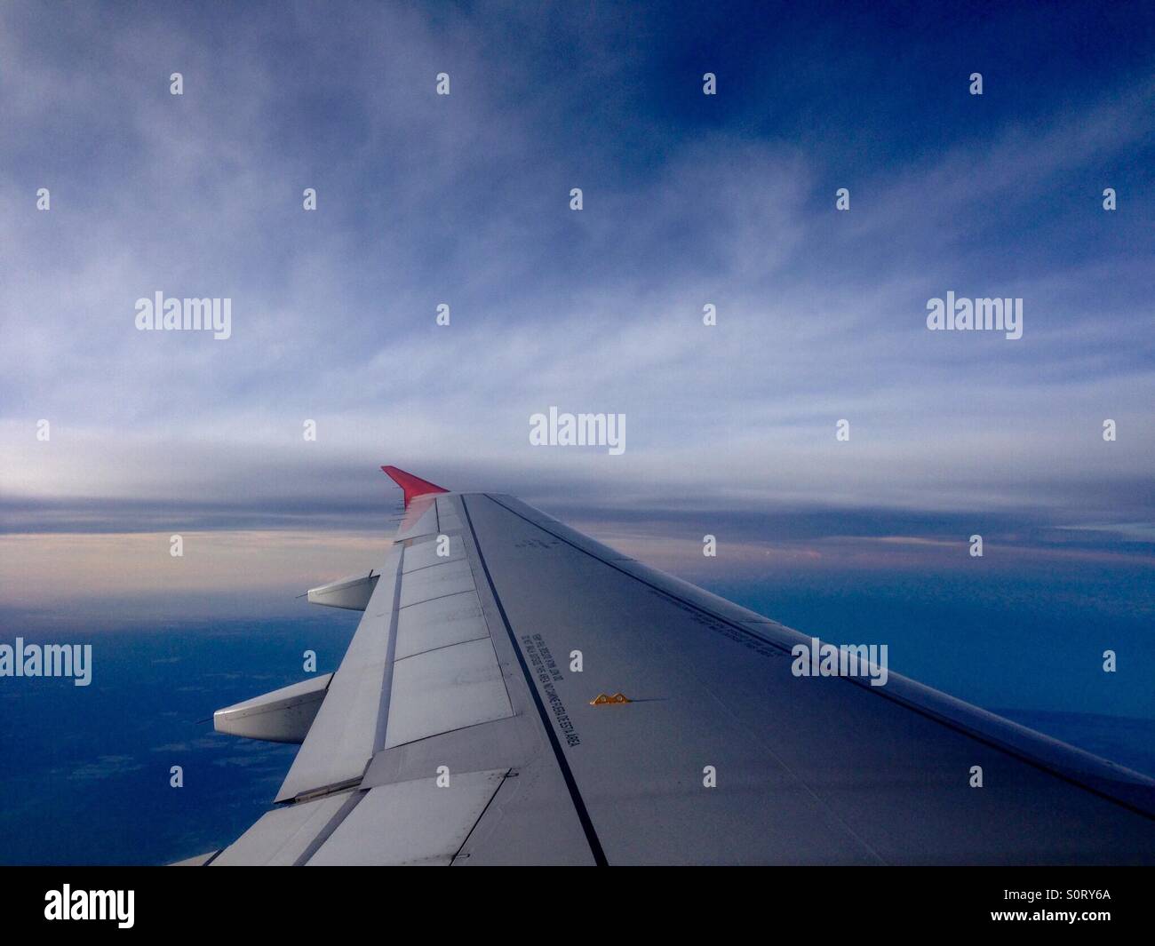 Jet wing lift hi-res stock photography and images - Alamy