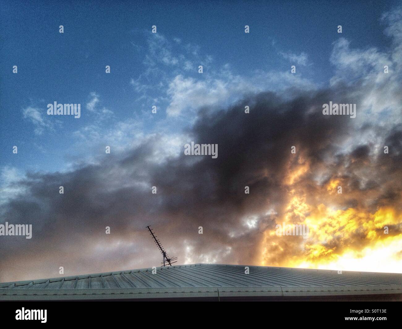 Roof of clouds hi-res stock photography and images - Alamy