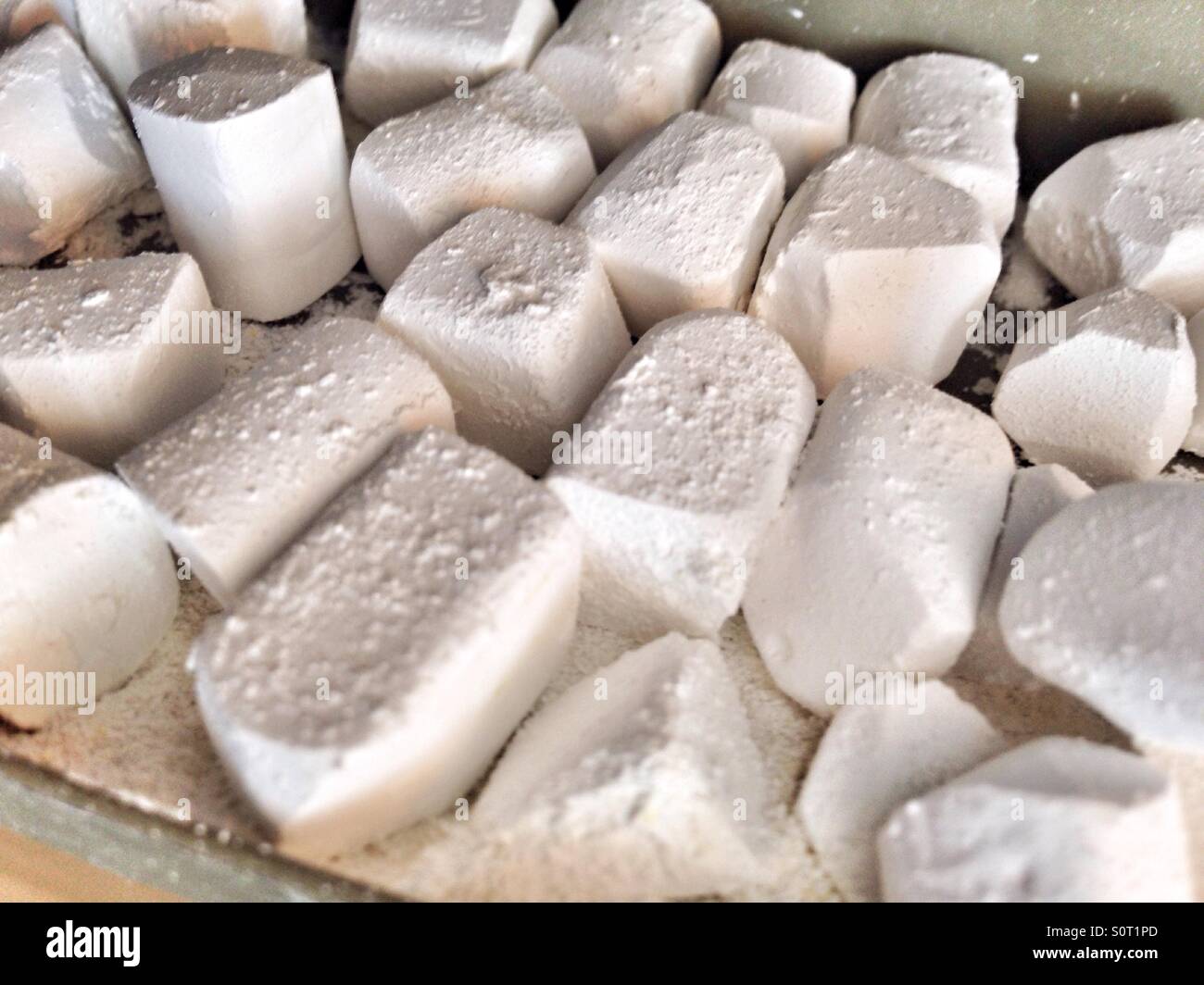 Used pieces of chalk Stock Photo - Alamy